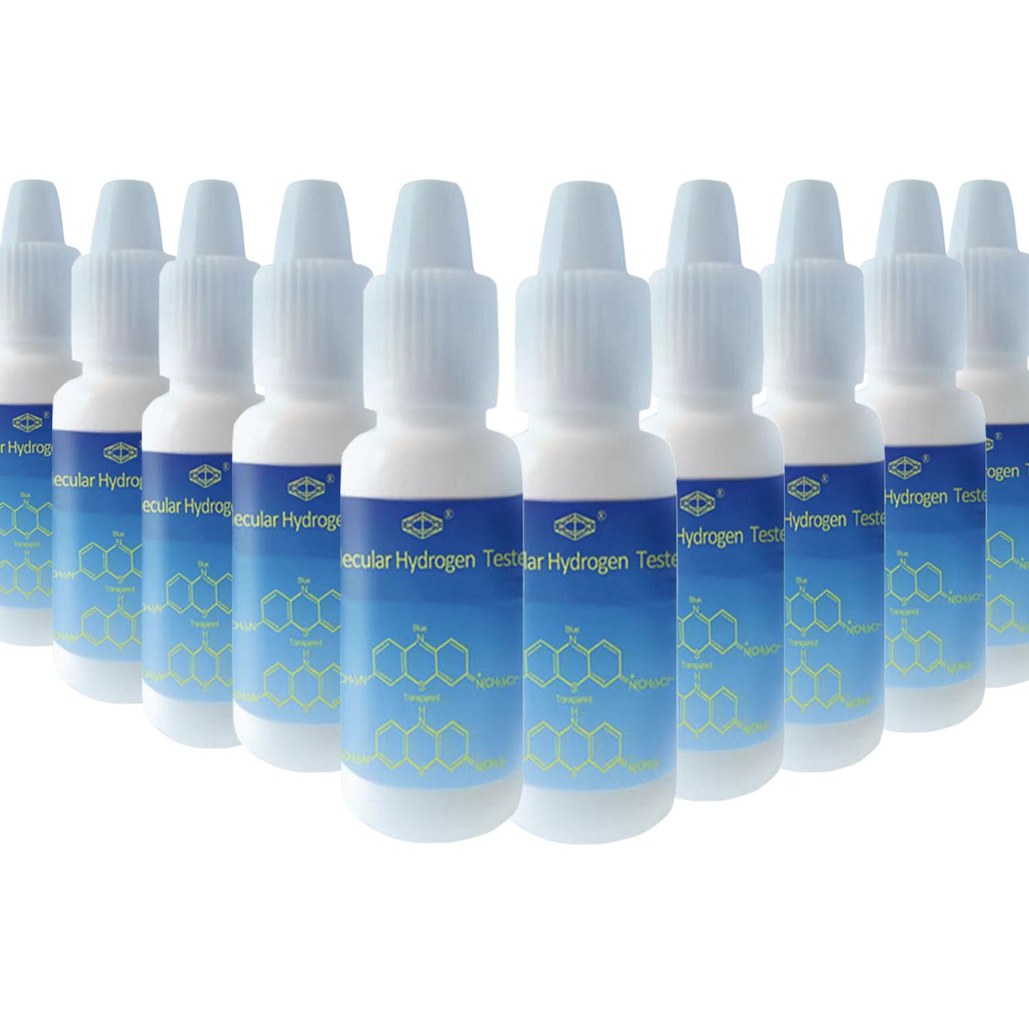 5 Pack Dissolved Hydrogen Test Reagent Measuring Molecular Hydrogen Concentration in Water Blue Drops for Hydrogen Water Generator Bottle Hydrogen Machine(5 Pack of 3ml)