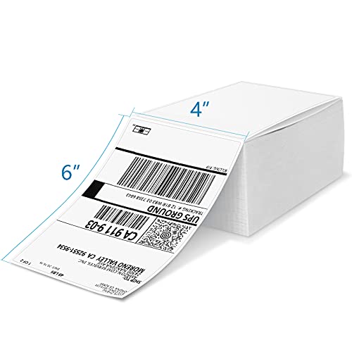 JADENS Bluetooth Label Printer & 1 Pack Thermal Labels