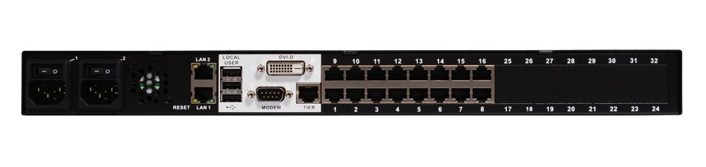 Raritan DKX3-116 16PT 1USER DOMINION KX III Black 16-Way Solid-State Automatic KVM-Over-IP Switch