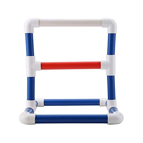 Parrot Stand Perch Rack Bird Play Training Stands Parrots Shower Perches Playstand Playgound Standing Toy for Macaw Cockatoo African Grey Budgies Parakeet Cockatiel Conure Lovebirds(PVC)