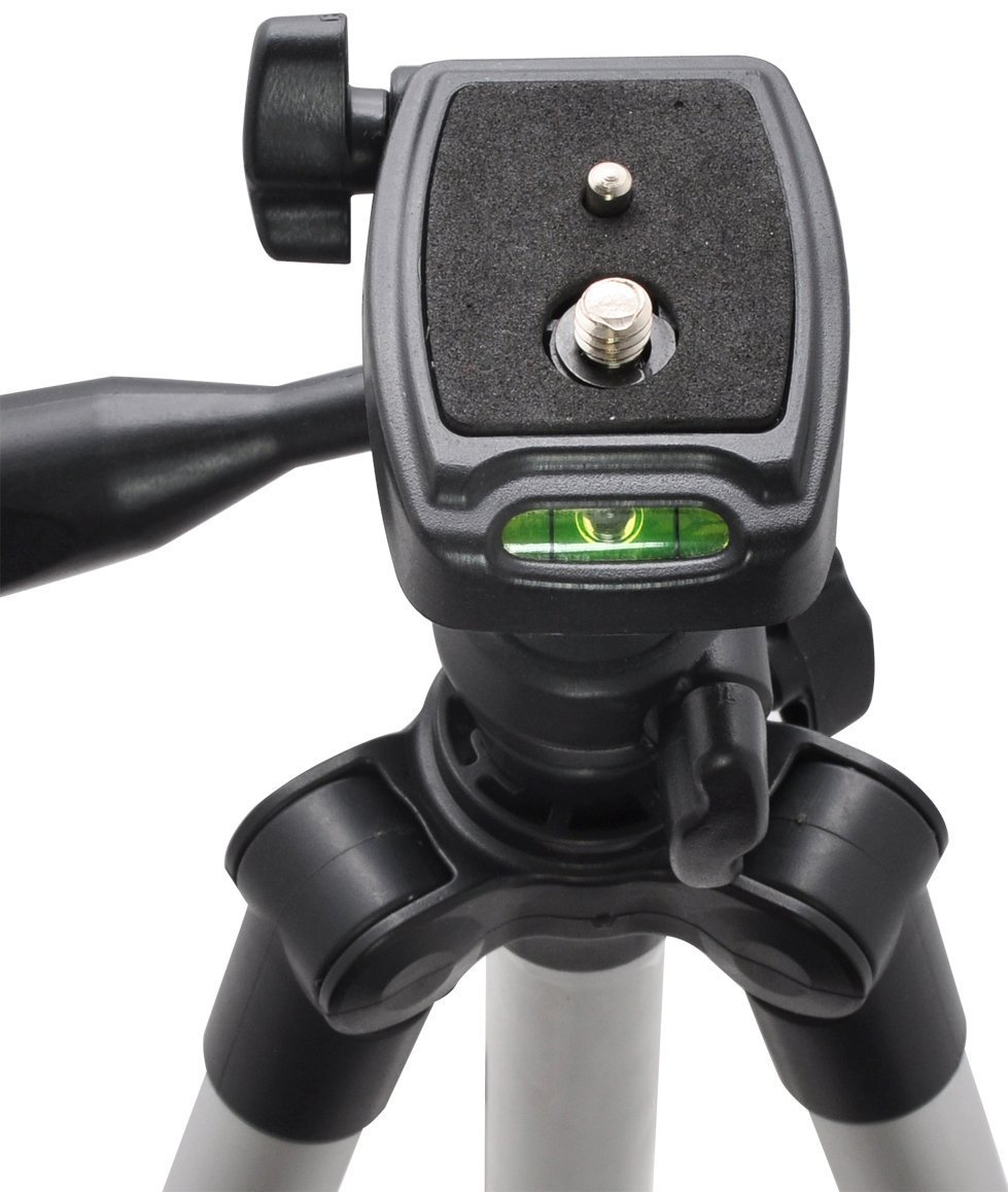 50" Inch Camera Tripod, 72" Inch Monopod with Quick Release, 12" Inch Flexible Tripod with Wrapable Disc Legs, Tripod Mount for All GoPro HERO Cameras & an eCostConnection Microfiber Cloth