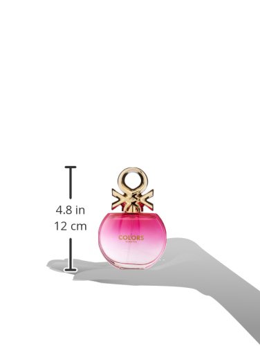 Benetton Colors Eau De Toilette Spray for Women, Pink, 2.7 Ounce