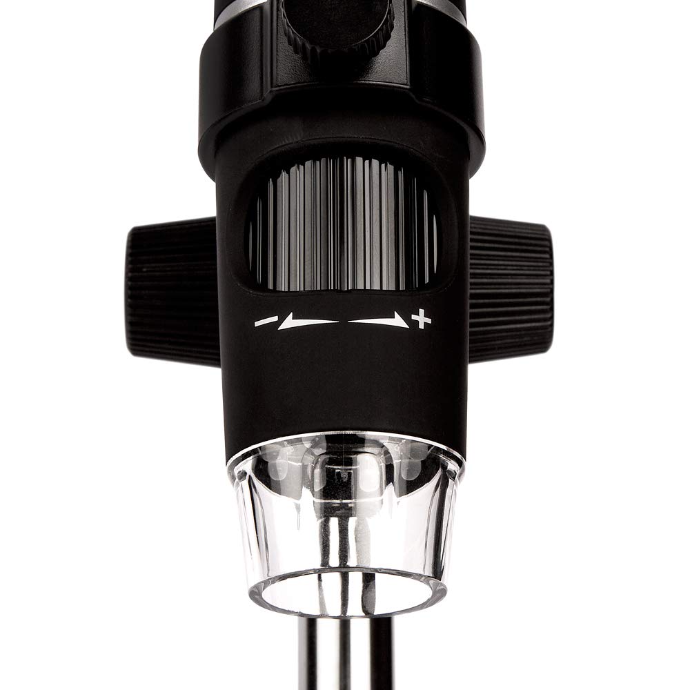 Veho Discovery DX-2 USB Digital Microscope | 5 Mega Pixels | x300 Magnification | Photo/Video Capture & Recording | Up to 2592 x 1944 Resolution | 8 LED's | Adjustable Stand (VMS-007-DX2)