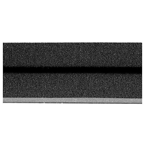 Carlisle FoodService Products 36622200 Commercial Foam Rubber Floor Squeegee with Plastic Frame, 22" Length, White-Black