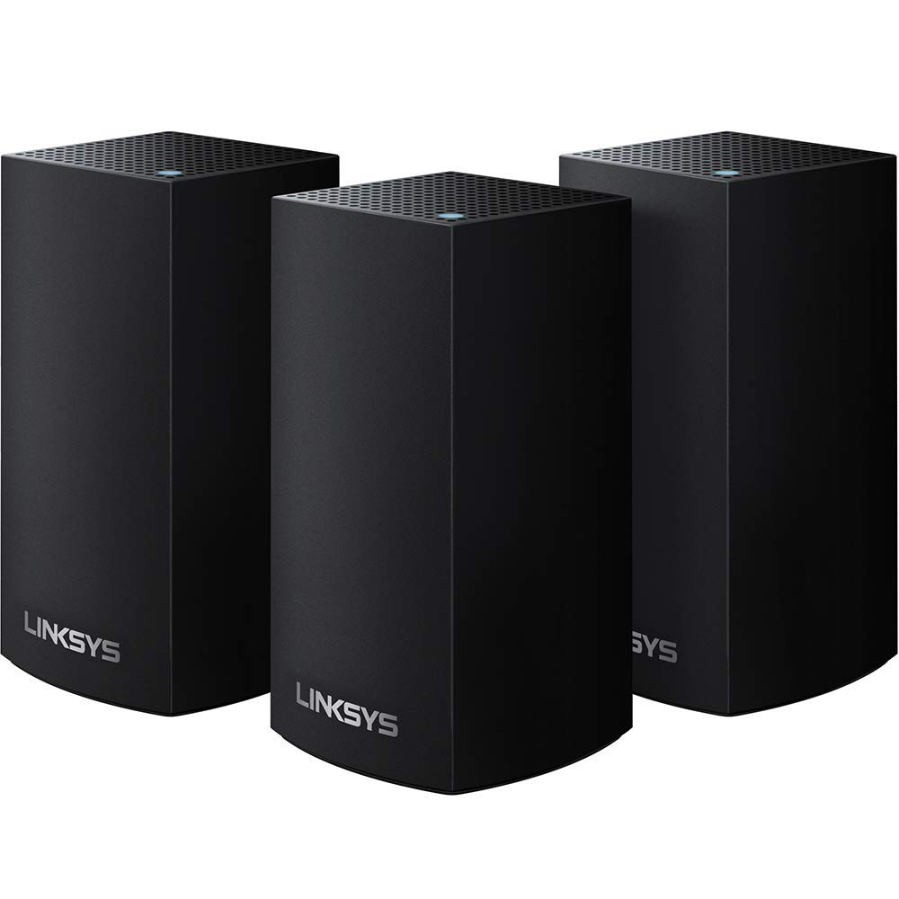 Linksys MC3600 Velop Whole-Home Mesh WIFI System (Mesh Router for Whole-Home Wifi Mesh Network), 3-Pack, Black