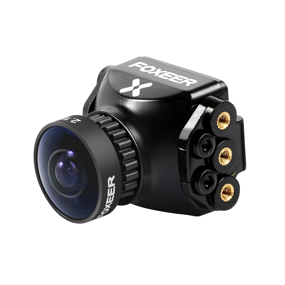 FPV Camera Foxeer Razer Mini 1/3 CMOS HD 5MP 2.1mm Lens 1200TVL 4:3 PAL/NTSC Switchable Support 4.5V-25V Input Voltage for FPV Quadcopter Racing Drone