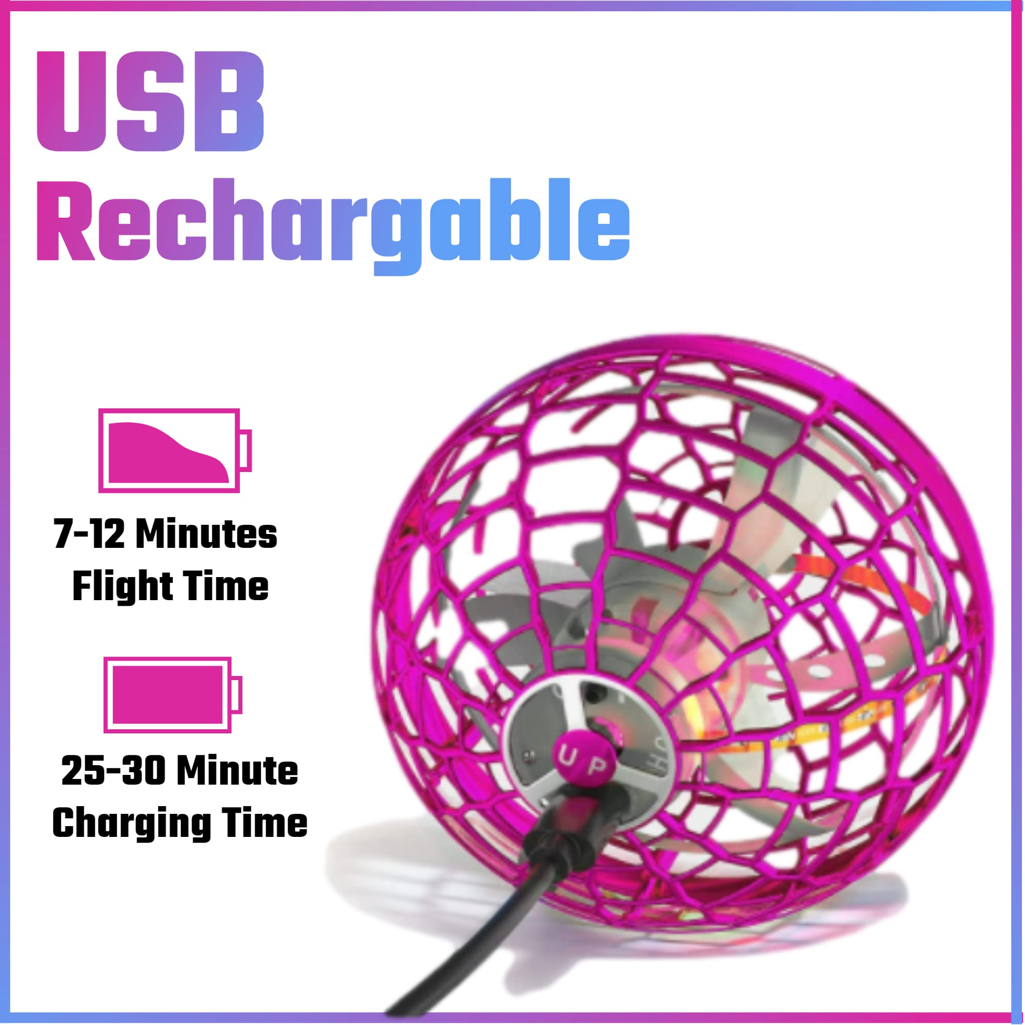 Tensai Flying Orb (Pink)