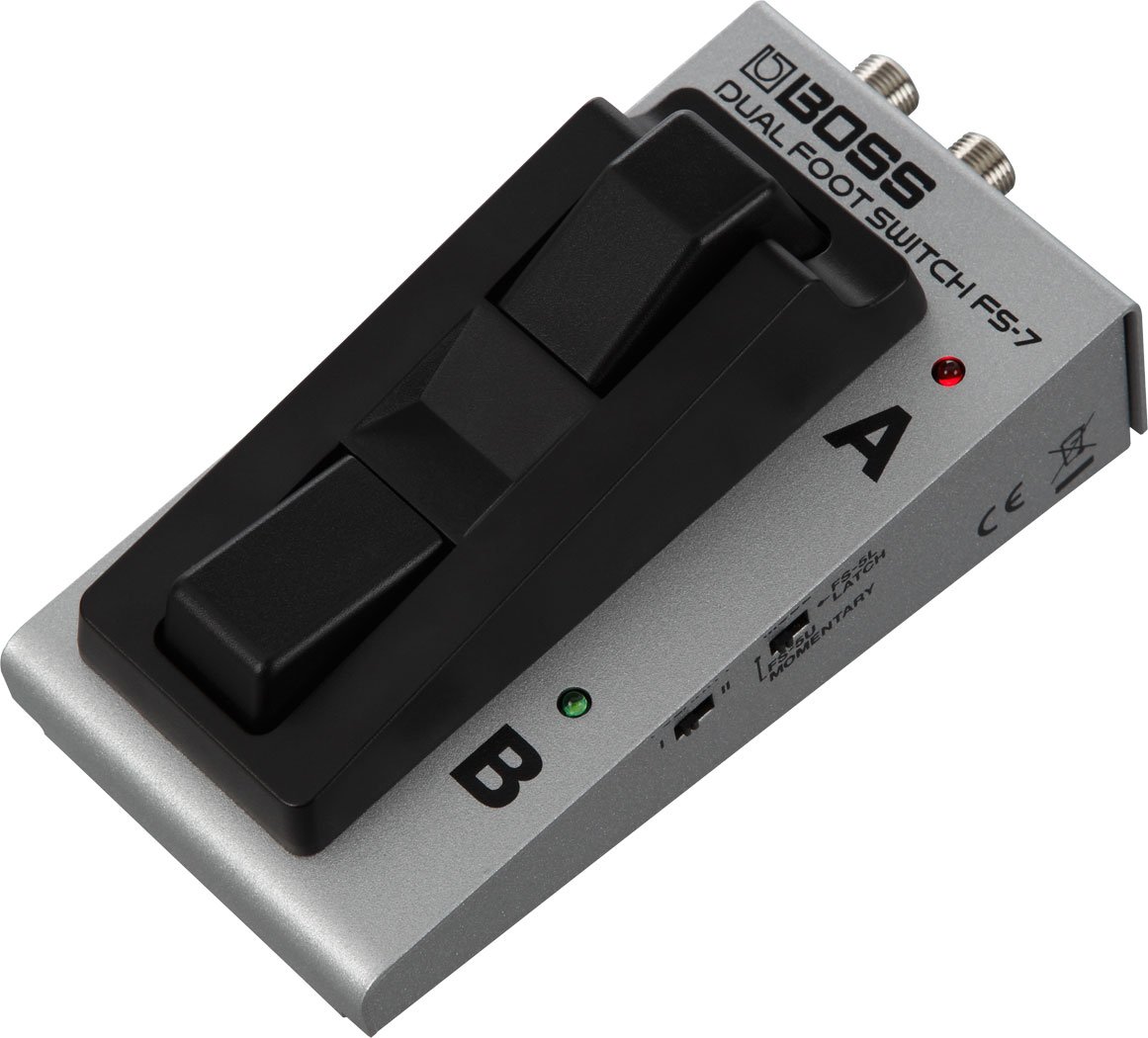 Boss RC-500 Loop Station Compact Phrase Recorder Pedal + Boss FS-7 Dual Foot Switch