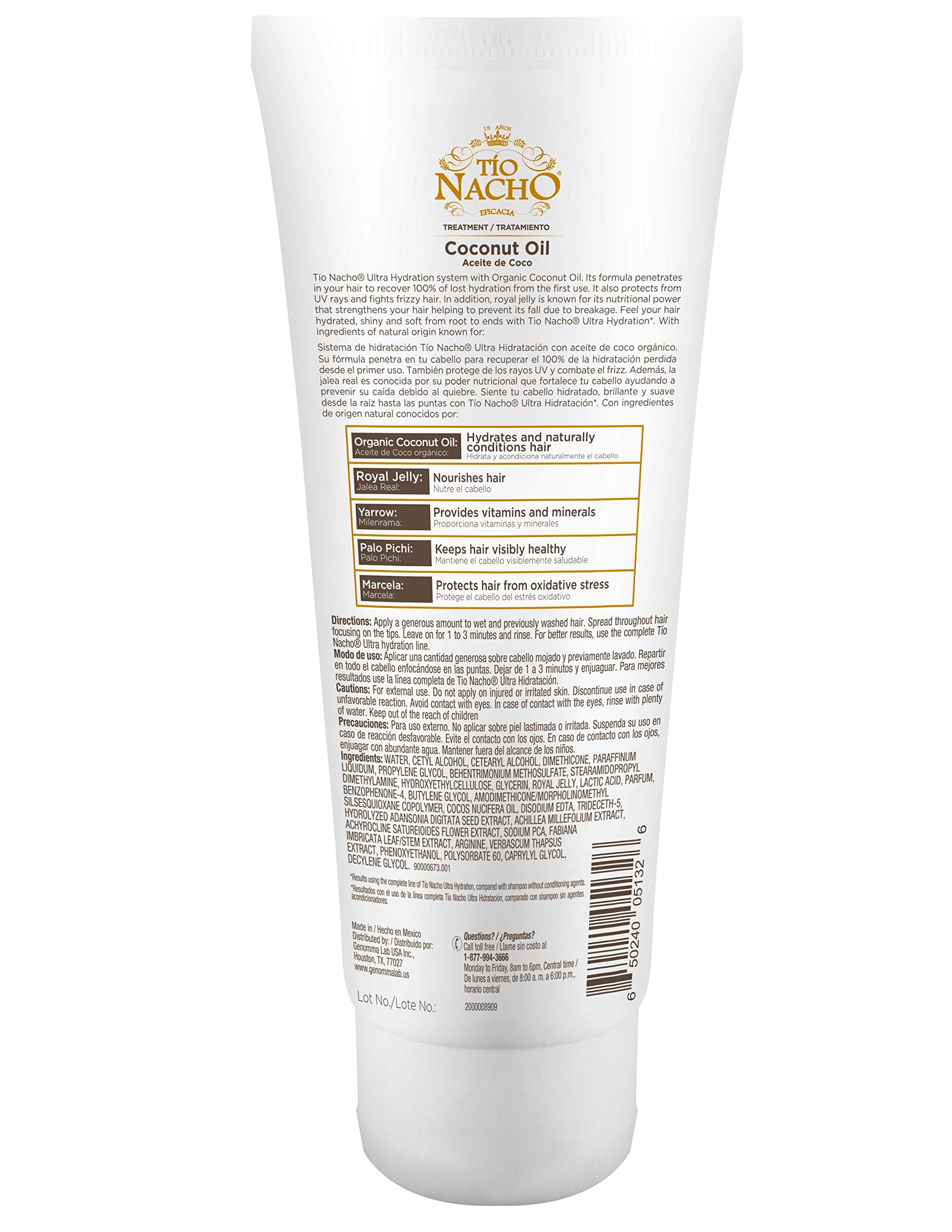 Tio Nacho Coconut Oil Treatment Value Pack, 7 Fl Oz (Pack of 3)