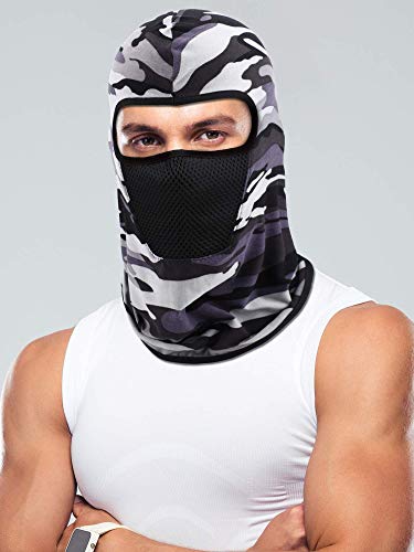 4 Pack Balaclava Face Mask Windproof Sun Dust Protection Mask Breathable Full Face Cover for Outdoors Hunting Cycling Fishing (Color 2)