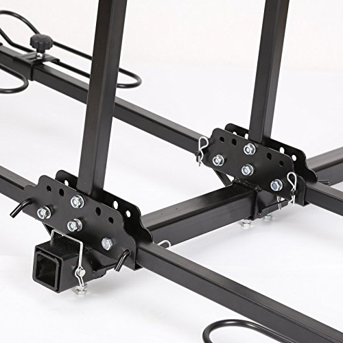 4 Bike Platform Style Bicycle Rider Hitch Mount Carrier Rack Sport Receiver, Free Tax, Delivered within 10 days