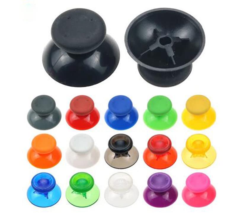 3D Analog Joystick Stick Cap Cover for Xbox 360 Controller Thumbsticks Caps Mushroom Head Cap Cover Game (Orange)