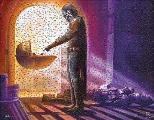 Ceaco - 4 in 1 Multipack - Thomas Kinkade - Mandalorian Collection - (4) 500 Piece Jigsaw Puzzles
