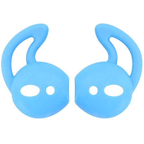 JNSA 4 Pairs Hooks and Covers Compatible with AirPods,Compatible with EarPods, Anti Drop Noise Canceling Hook Design for Sport, 4 Pairs Set 4 Colors