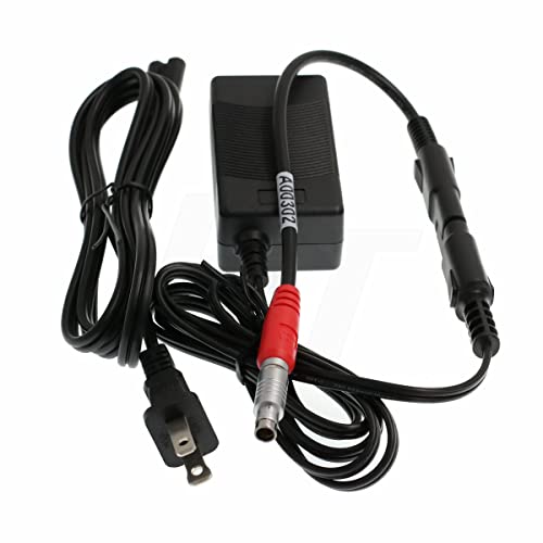 HangTon AC DC Adapter Power Supply 5 Pin for Topcon GPS Receiver HiPer V Pro VR II Lite Legacy GB500 GB1000 GR-3 GR5