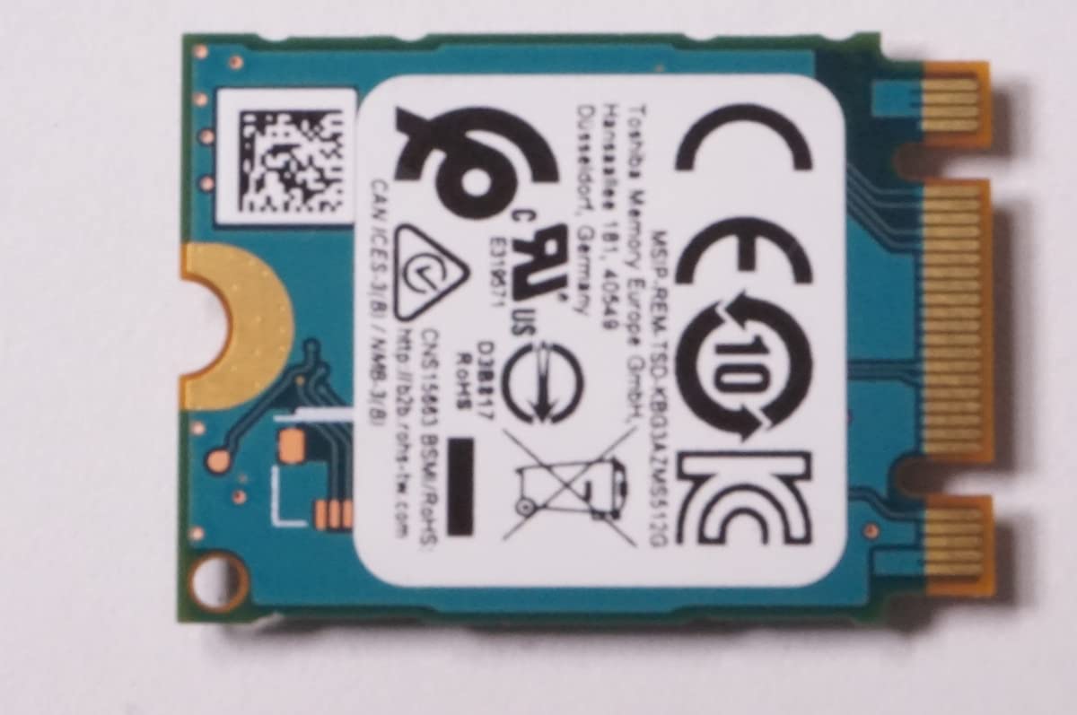 FMB-I Compatible with KBG30ZMS512G Replacement for Dell BG3 Series 512GB TLC PCI M.2 Internal Solid State Drive