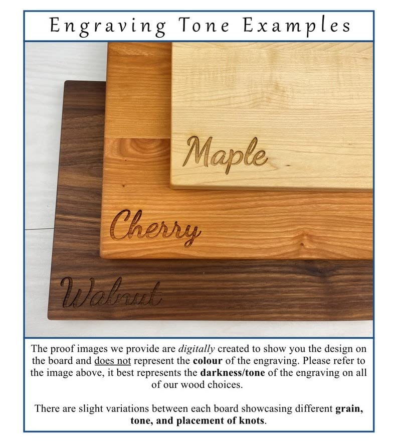 Personalized Cutting Board, Engraved Cutting Board, Mothers Day Gift, Happy Mothers Day, To the best mom, Carnation board, Gift for Mom, 150 (Cherry, 11" x 6")