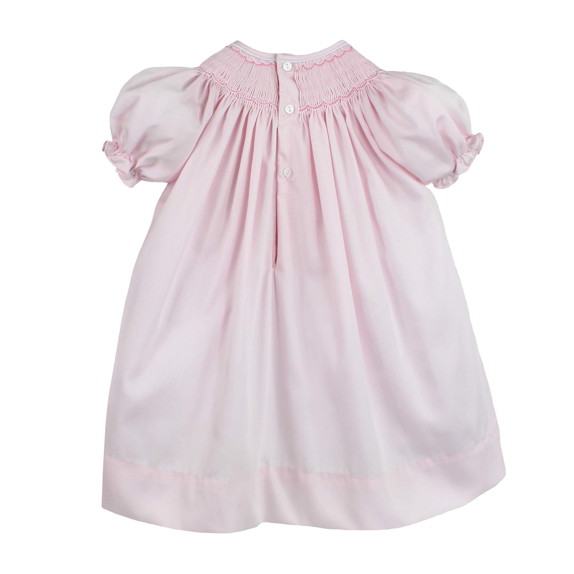 Petit Ami Baby Girls' Birthday Smocked Dress, 24 Months, Pink