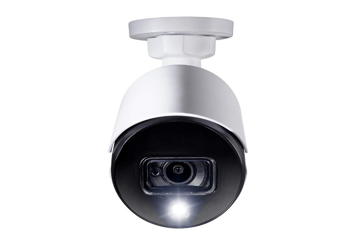 Lorex 5MP Super HD Weatherproof Indoor/Outdoor Add-On Analog Bullet Security Camera w/Warning Light and Remote-Triggered Sirens & Color Night Vision [Camera ONLY]