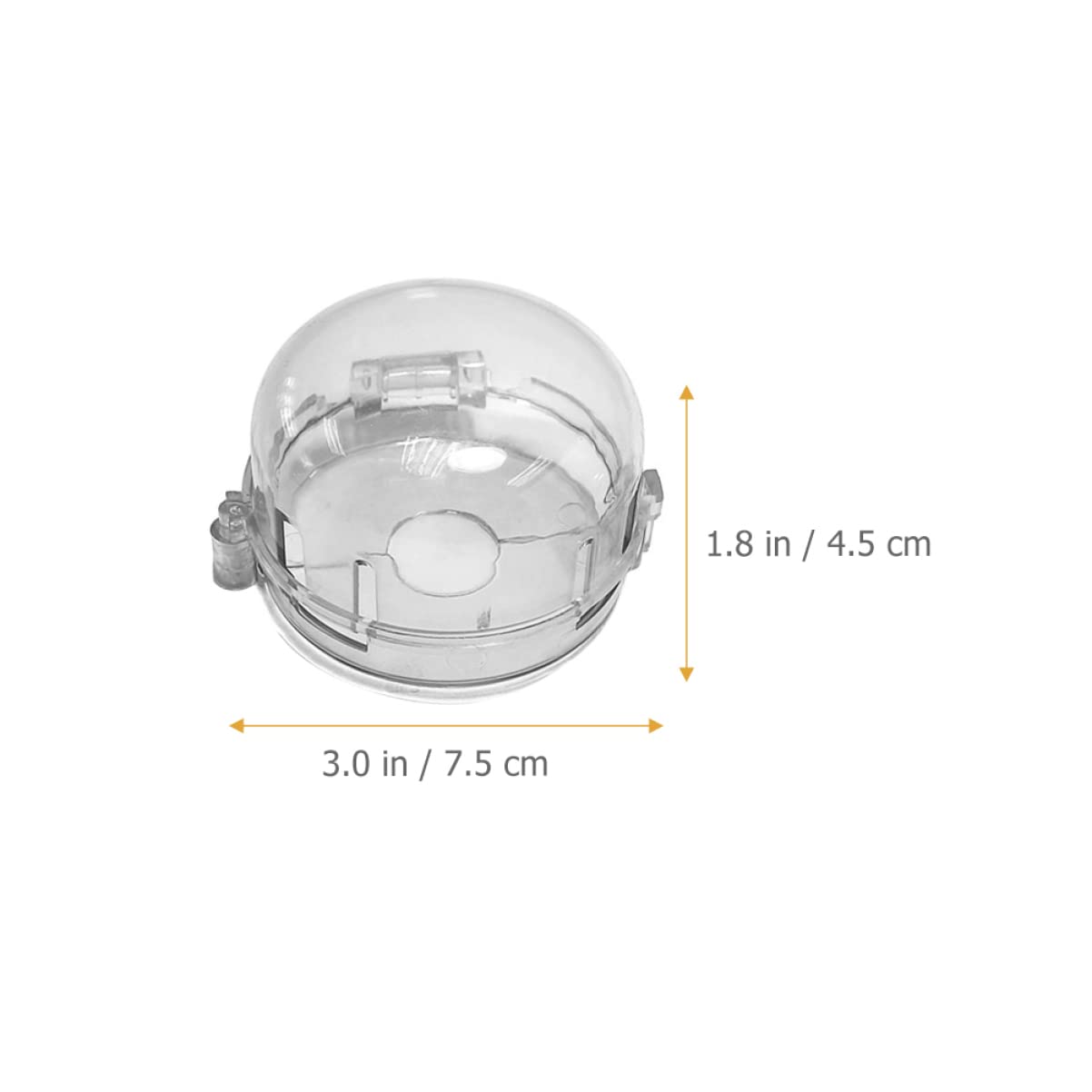 6pcs Child Gas Stove Knob Covers Protective Covers Stove Baby Safety Kitchen Accessories Universal Fit Transparent Oven Knob Caps