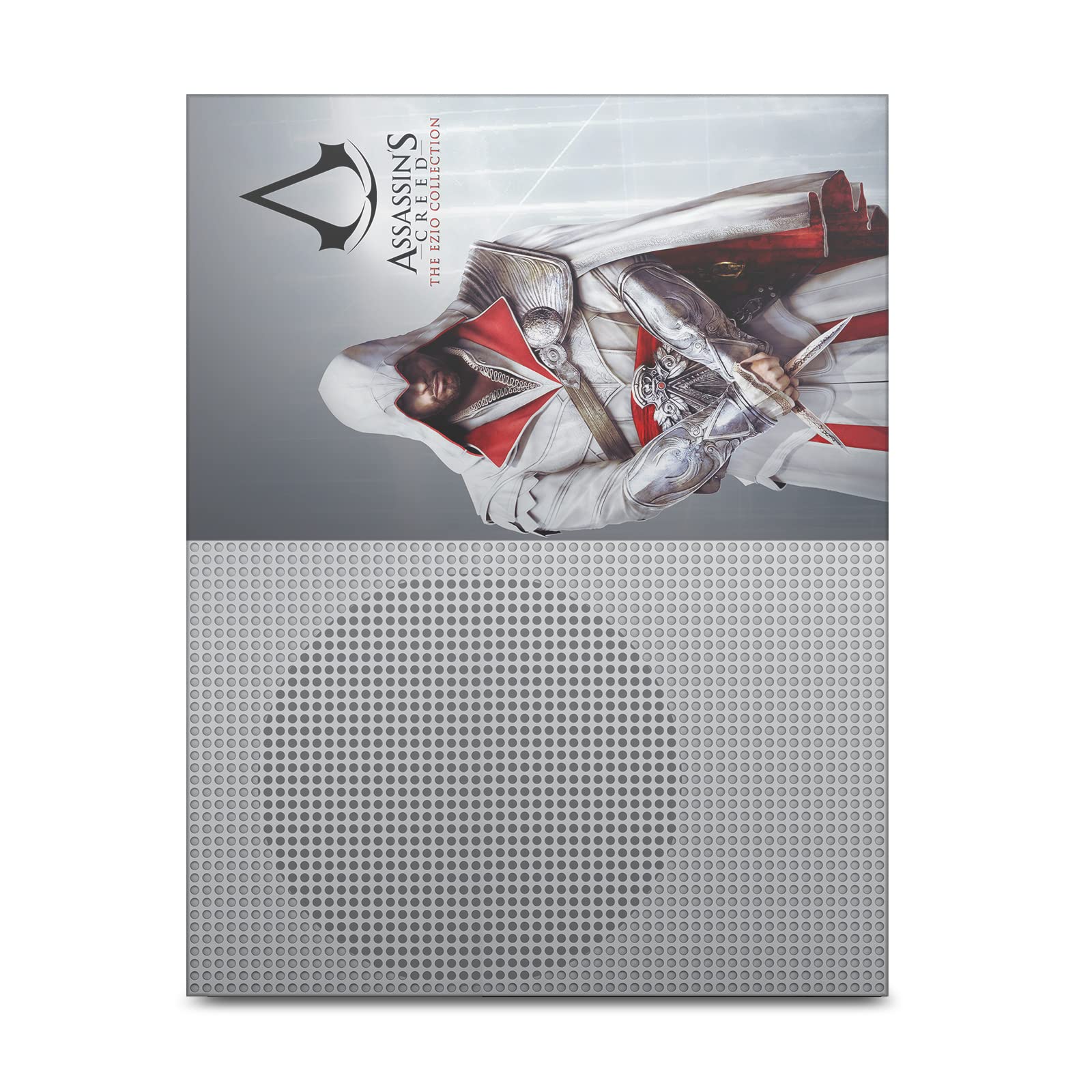 Head Case Designs Officially Licensed Assassin's Creed Master Assassin Ezio Auditore Brotherhood Graphics Vinyl Sticker Gaming Skin Decal Cover Compatible With Xbox One S Console and Controller Bundle