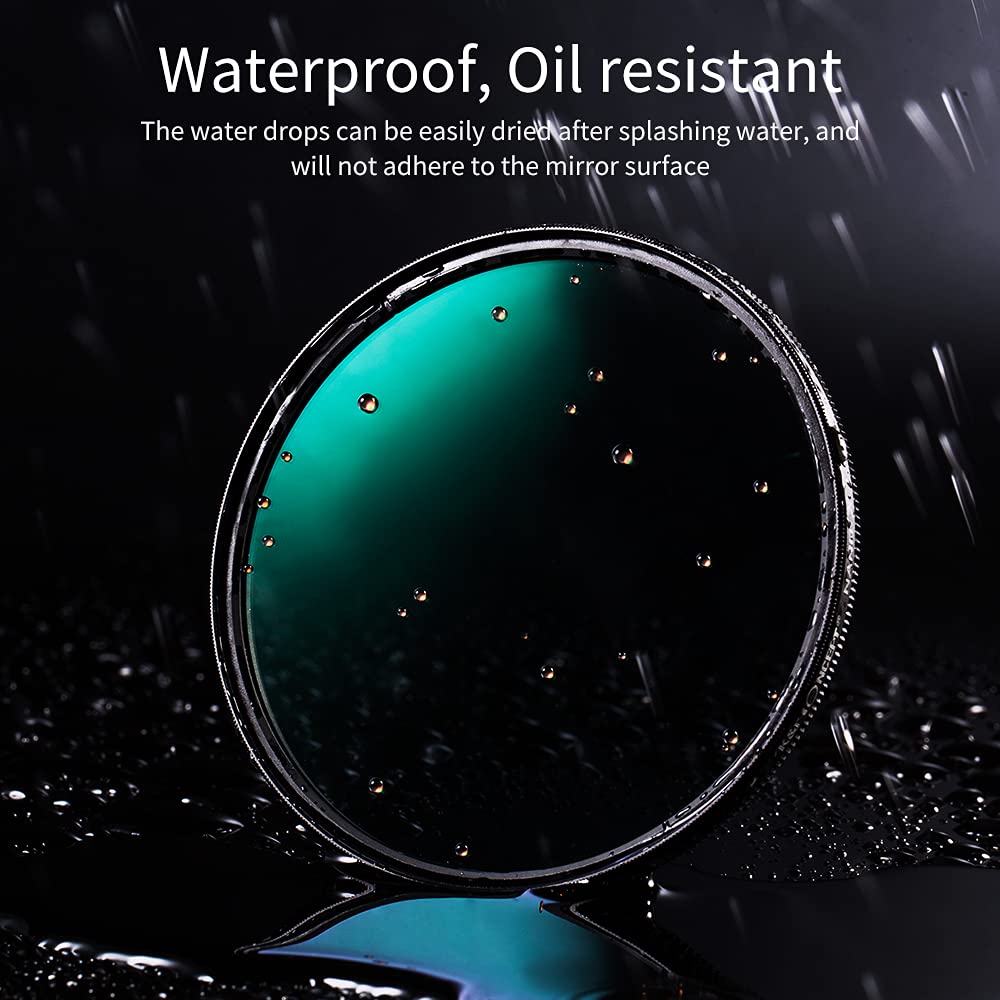 58mm MCUV & CPL Lens Filters Kit (2 Pcs) with 28 Multi-Layer Coated (Nano-X Series)