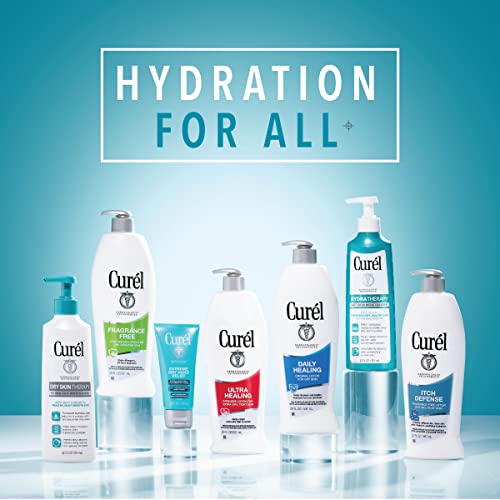 Curél Itch Defense Calming Body Lotion, Moisturizer for Dry, Itchy Skin, Body and Hand Lotion, 6 Ounce, with Advanced Ceramide Complex, Pro-Vitamin B5, Shea Butter