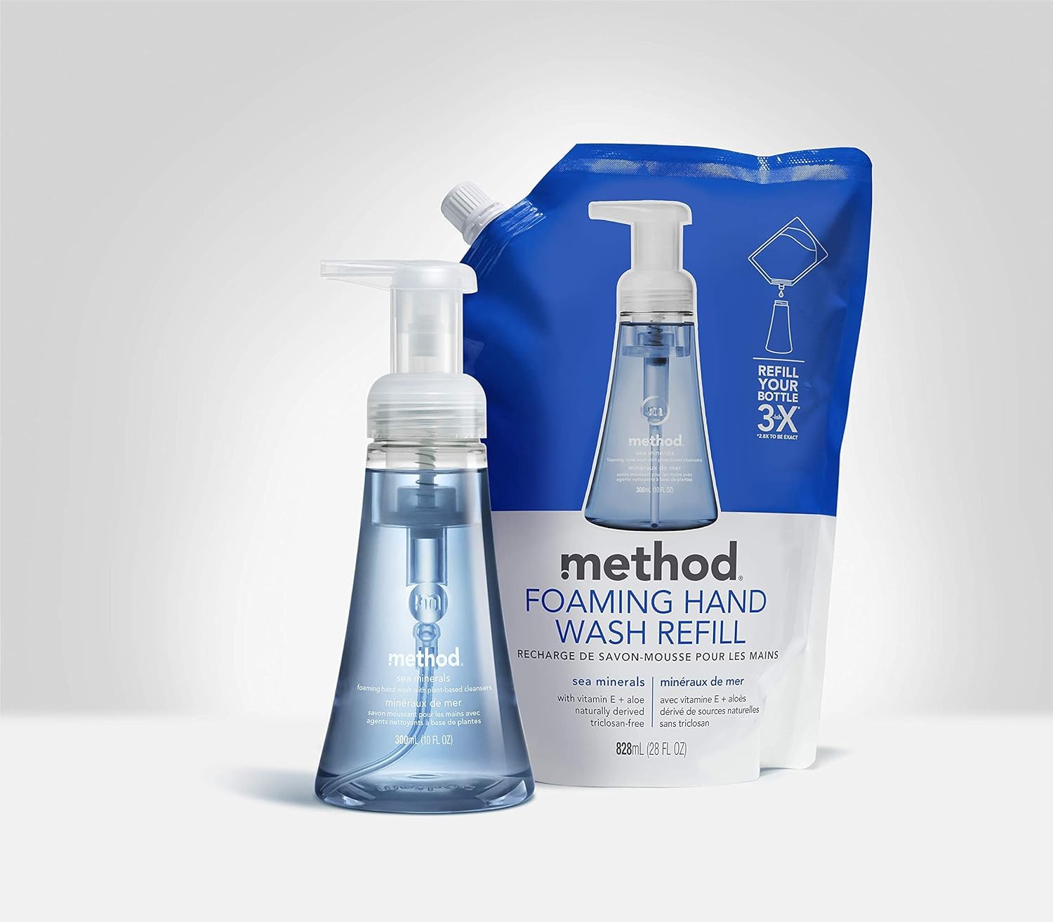 Method Foaming Hand Soap, Refill, Coconut Water, 28 Oz, 28 Fl Oz