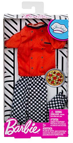 Barbie Clothes Career Outfits for Ken Doll, Gift for 3 to 8 Year Olds