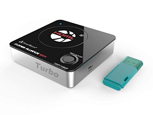 HDML-Cloner Box Turbo, Next-Generation 1080p hdmi Capture Device and Mini Video Capture Box. Schedule capturing with New Hi-Speed Communication Port. 16GB Flash Drive Included.