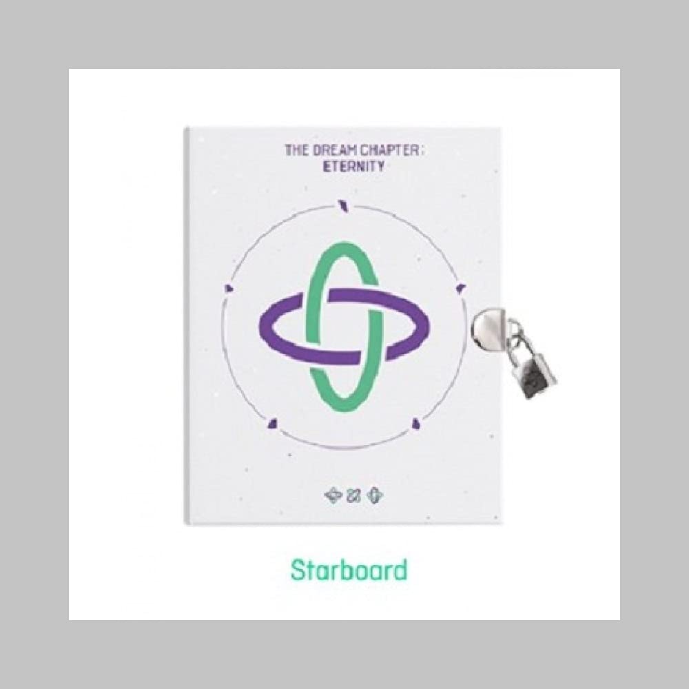 TXT Dream Chapter : Eternity 2nd Mini Album Starboard Version White Color CD+108p PhotoBook+2p Card+1p Sticker+1p Illust+Tracking Sealed