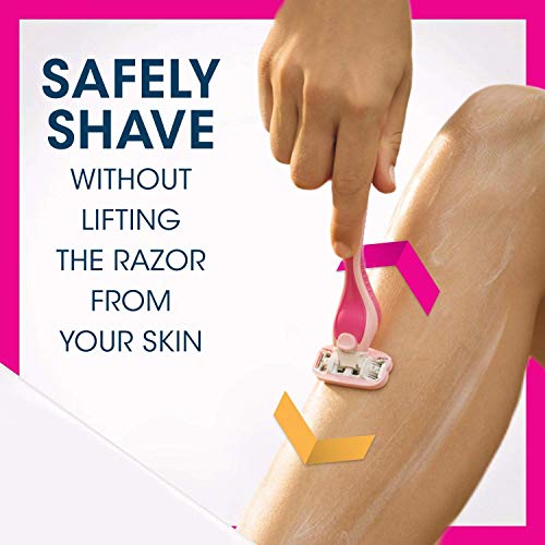 Schick Intuition F.a.b. Razor for Women with 1 Handle and 3 Razor Blade Refills