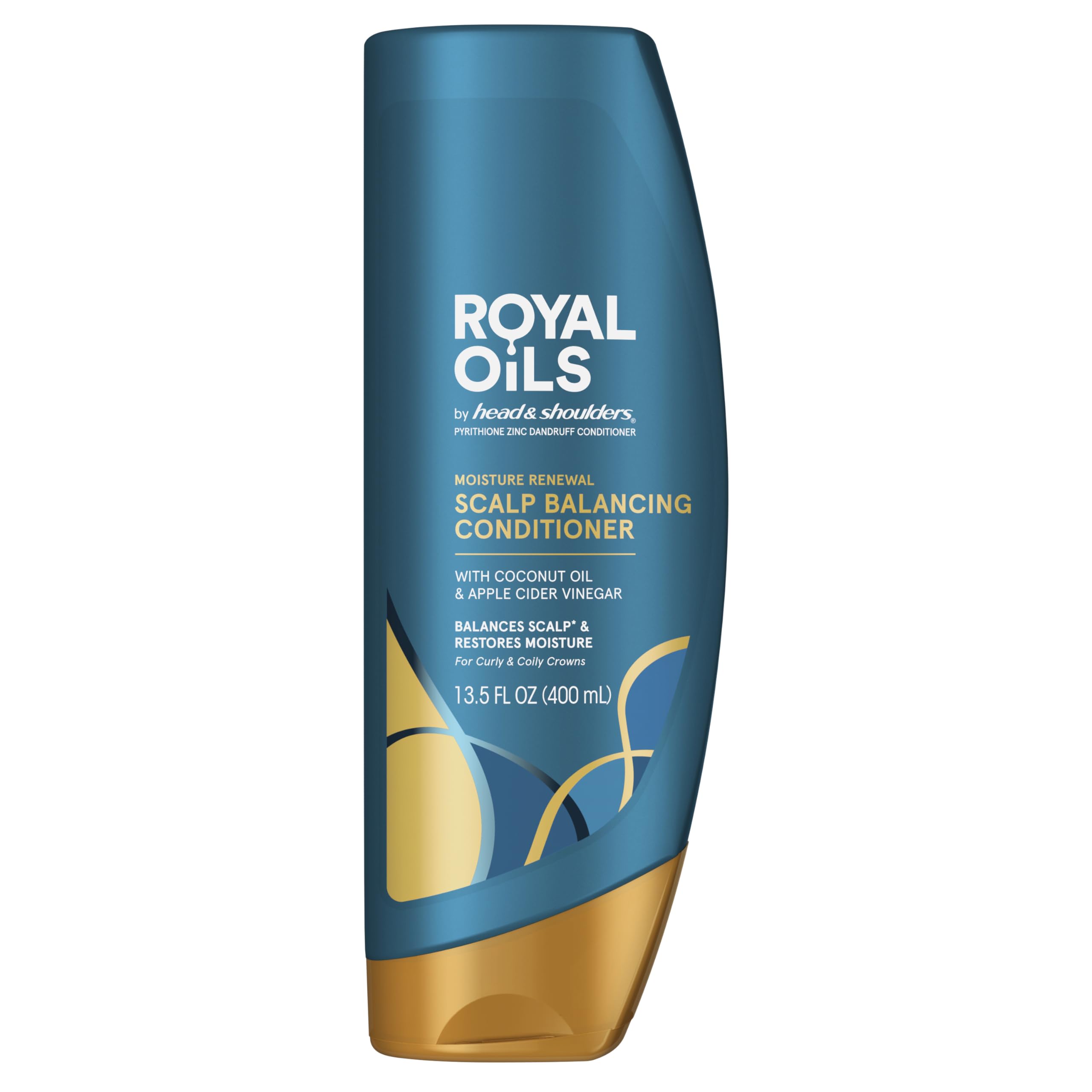 Head & Shoulders Conditioner Royal Oils Moisture 13.5 Ounce (400ml) (2 Pack)