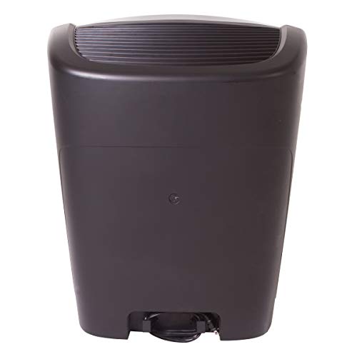 LivePure Bali Series Multi-Room Whole House Large Console Air Purifier, True HEPA Filter Captures Allergens, Smoke, Mold, Pollen, Dust Mites, Slate Black