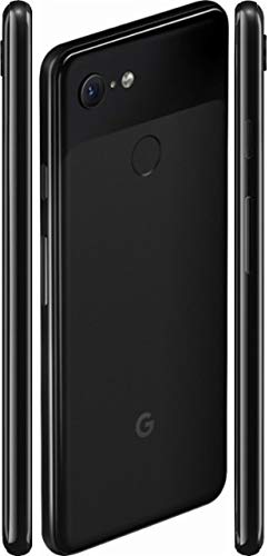 Pixel Phone 3-128GB - US Warranty - Just Black - (Renewed)