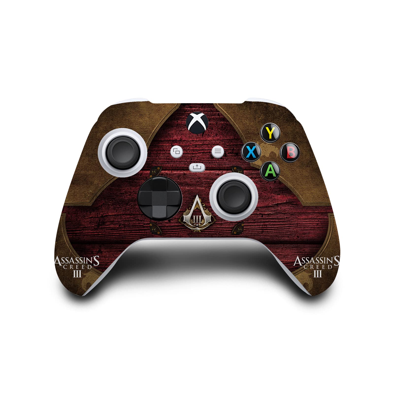 Head Case Designs Officially Licensed Assassin's Creed Freedom Edition III Graphics Vinyl Sticker Gaming Skin Decal Cover Compatible With Xbox Series S Console and Controller Bundle