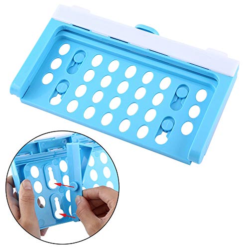 Riuty Garbage Bag Rack,Foldable Plastic Garbage Bag Rack Kitchen Trash Bag Holder Suitable for Home Kitchen Door Cabinet Cupboard
