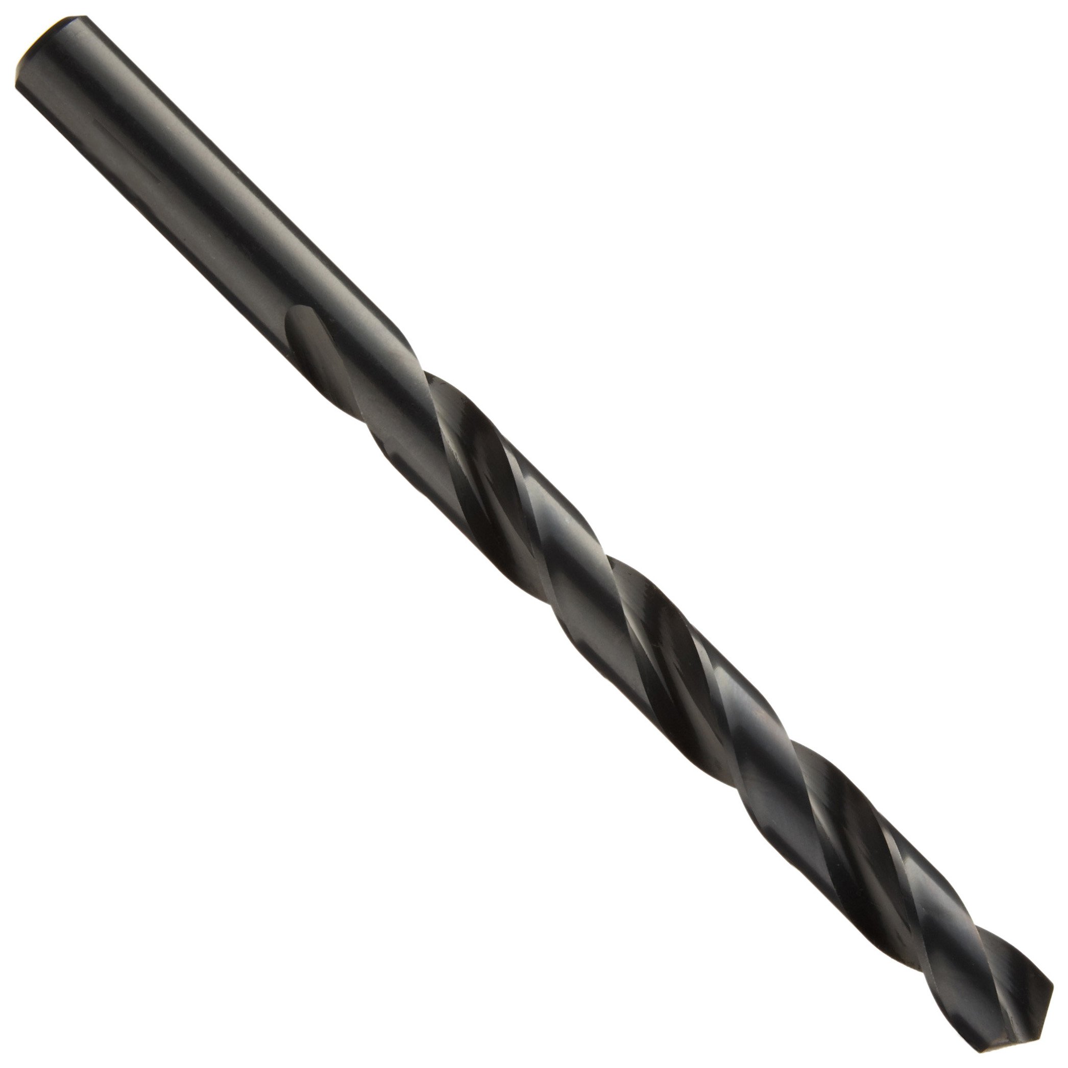 Chicago Latrobe - 57712 150 Series High-Speed Steel Jobber Length Drill Bit Set with Metal Case, Black Oxide Finish, 118 Degree Conventional Point, Inch, 21-piece, 1/16" - 3/8" in 1/64" increments
