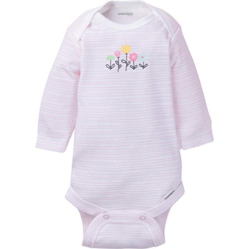 Onesies BrandUnisex Baby6-Pack Long Sleeve Bodysuitscats12 Months
