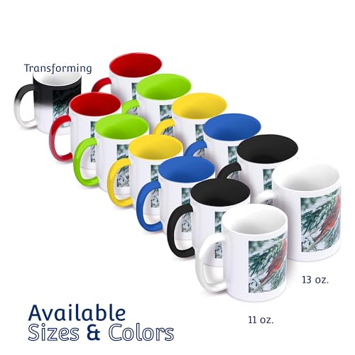 3dRose mug_82086_4 "Italy, Florence, Ponte Vecchio Bridge, Arno River - EU16 BTH0023 - Brenda Tharp" Two Tone Black Mug, 11 oz, Multicolor