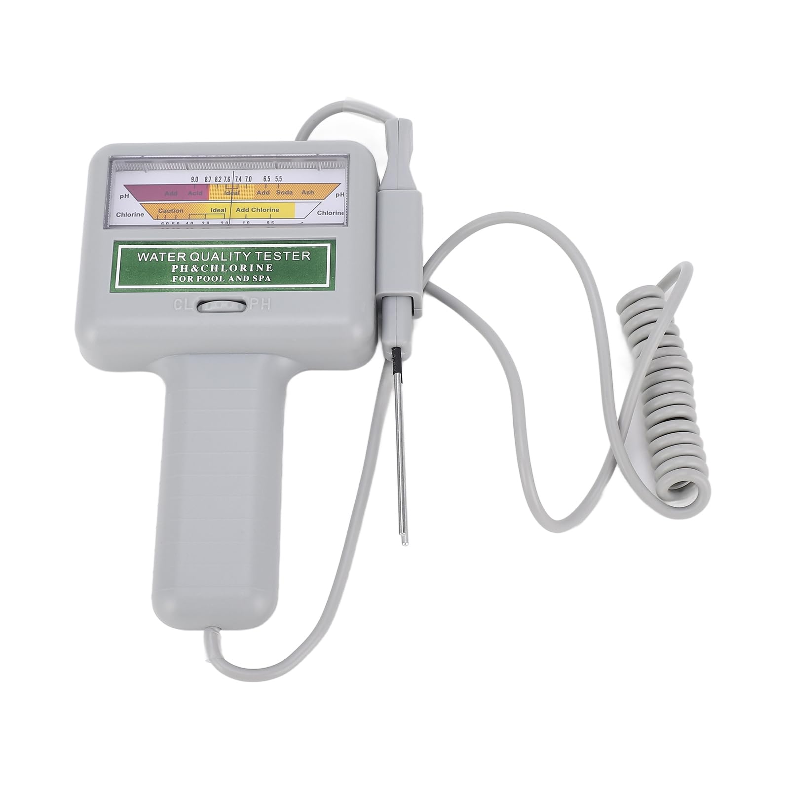 Tester, Portable 2 in 1 & CL2 Level Meter Water Quality Analysis Measurement Monitor Checker for Swimming Pool, Spa Water, Water Spring