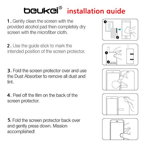 beukei (3 Pack) Compatible for for Motorola Edge+ / Plus (2022 Model Only) / Motorola Edge Plus 5G UW 2022 Screen Protector Tempered Glass, (6.7 inch) Anti Scratch, Bubble Free