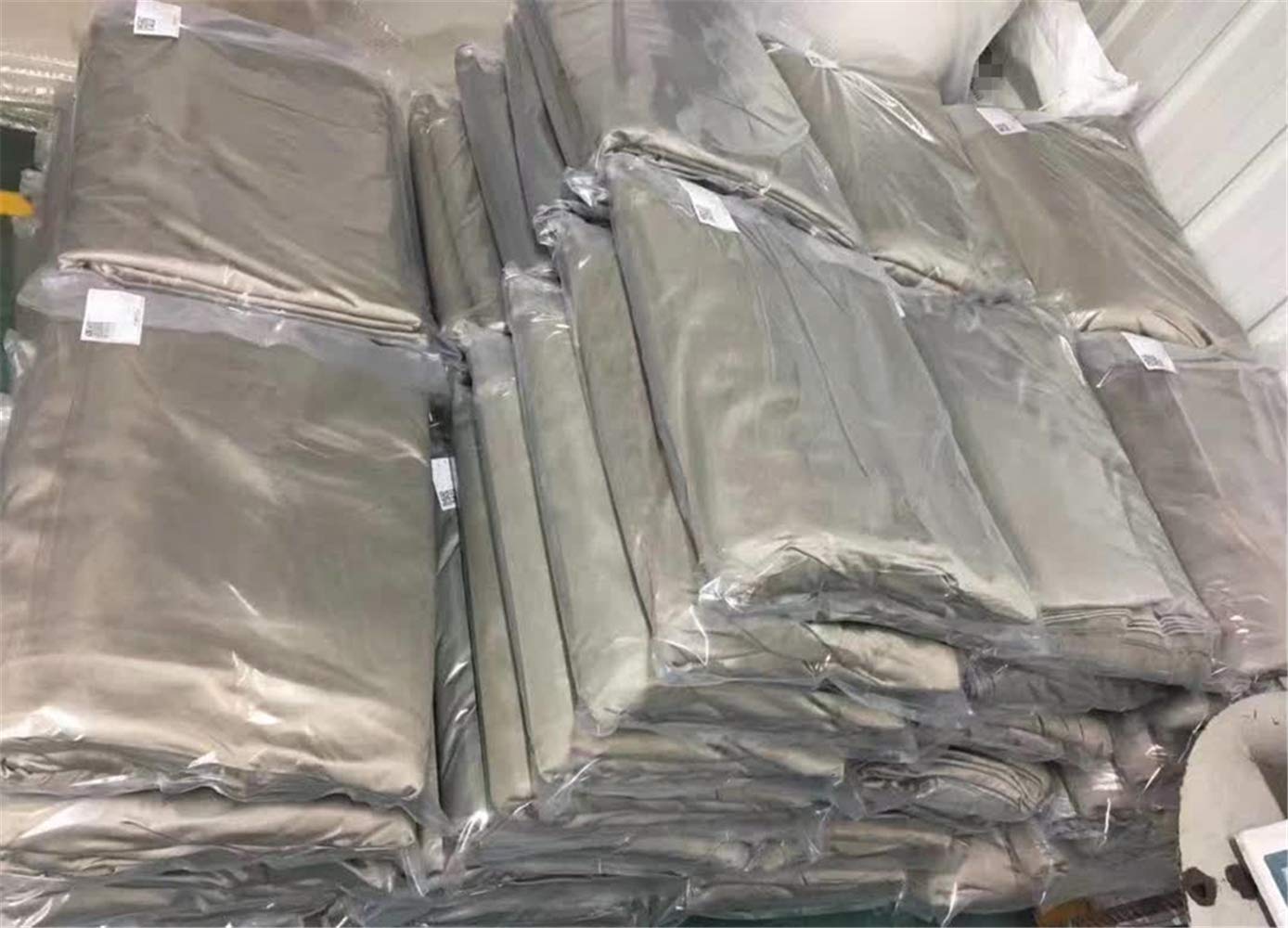 Amradield Nano Silver Fiber Microwave RF Singal Shielding Anti Radiation Conductive Stretch Fabric 20"x59" Safe to Body