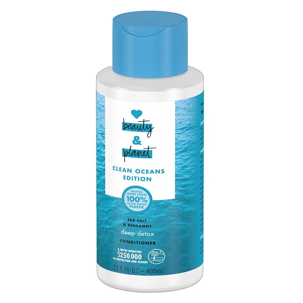 Love Sea Salt & Bergamot Deep Detox Conditioner, Clean Oceans Edition, 13.5 fl oz