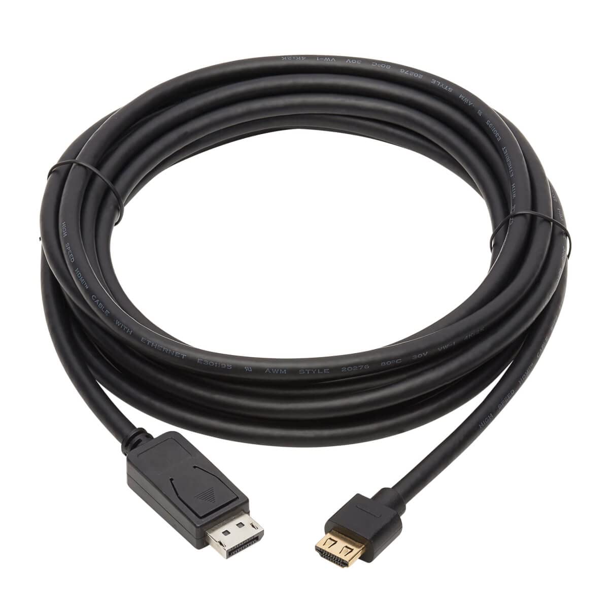 Tripp Lite DisplayPort to HDMI Adapter Active DP 1.2A to HDMI 2.0 M/10ft (P582-010-4K6AE), 10 Feet