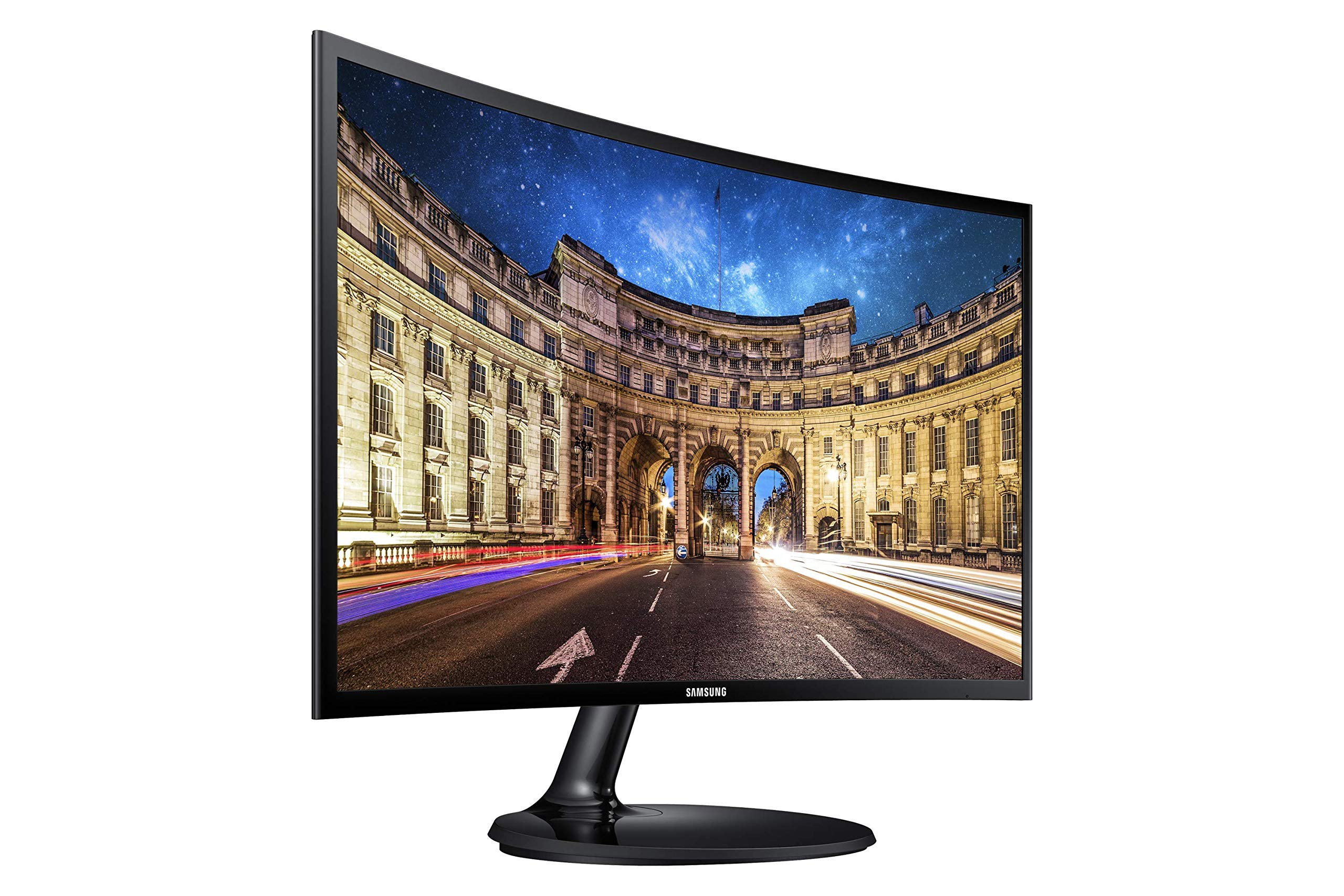 Samsung 27-inch Business 390 Series C27F390FHN Curved Screen LED-Lit Monitor (Renewed)