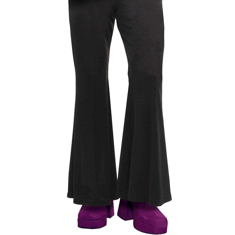Amscan Far Out Bell Bottoms - Adult Standard, 1 Piece - Groovy Hippie Flare Pants, Perfect for 70s, Disco & Costume Parties - Comfortable Material