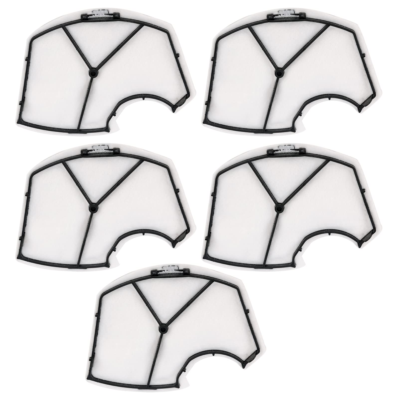 5PCS Vacuum Cleaner Filter, Durable Vorwerk Kobold Filter Replacement for Vorwerk Kobold VK140/FP140 VK150