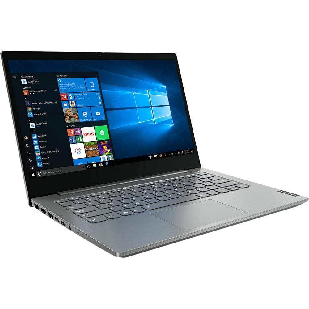 Lenovo ThinkBook 14-IIL 20SL0015US 14" Notebook - 1920 x 1080 - Core i5 i5-1035G1 - 8 GB RAM - 256 GB SSD - Mineral Gray - Windows 10 Pro 64-bit - Intel UHD Graphics - in-Plane Switching (IPS) Te