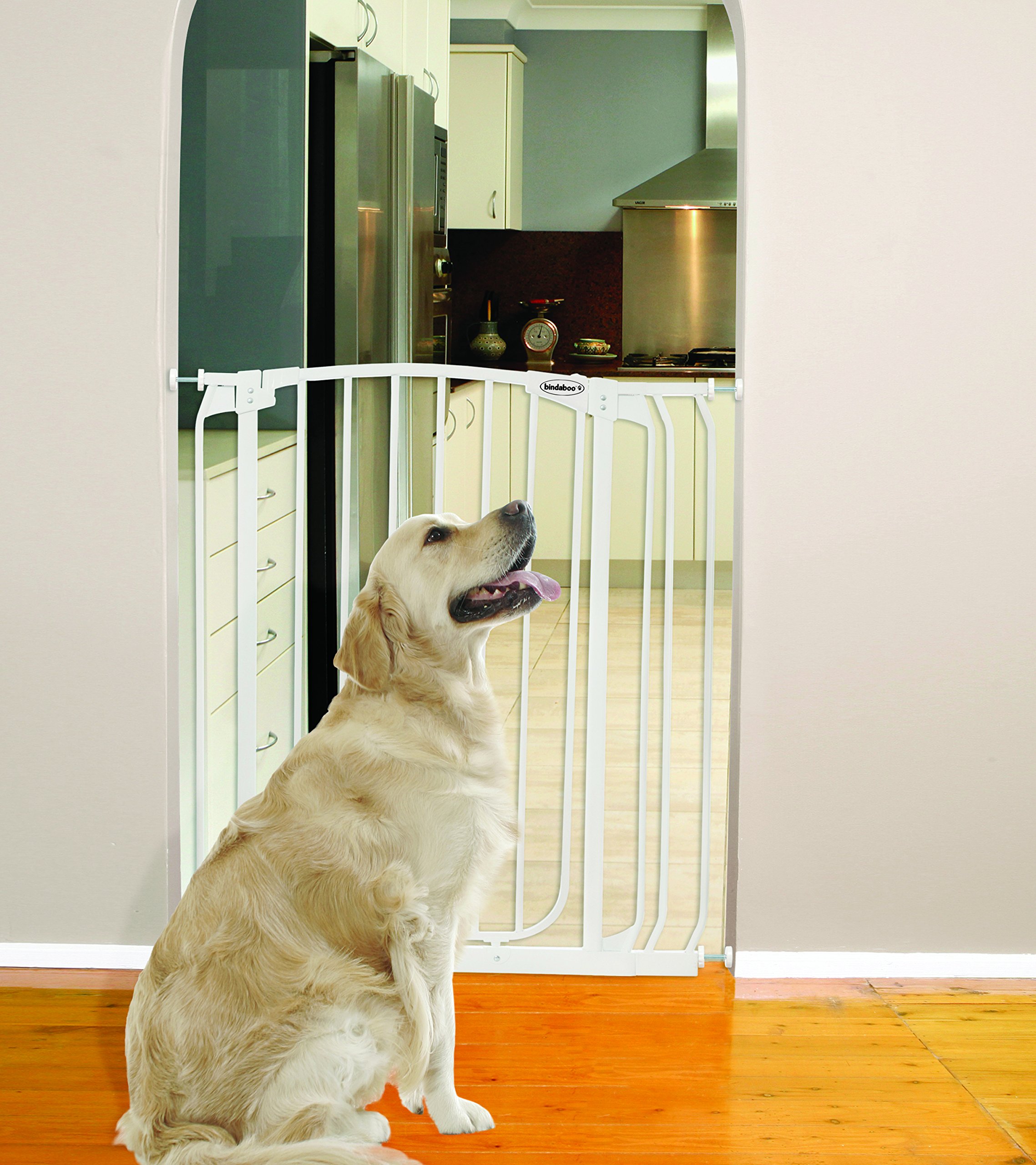 Bindaboo Pet Gates - 3.5 Extra Tall gate Extension, White